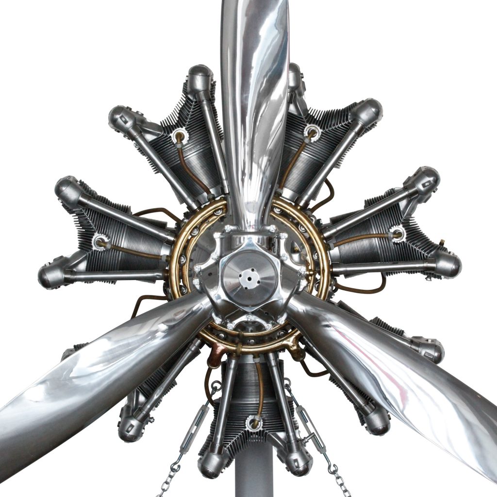 Jacobs 7 Cylinder Radial Engine – House of Whitley