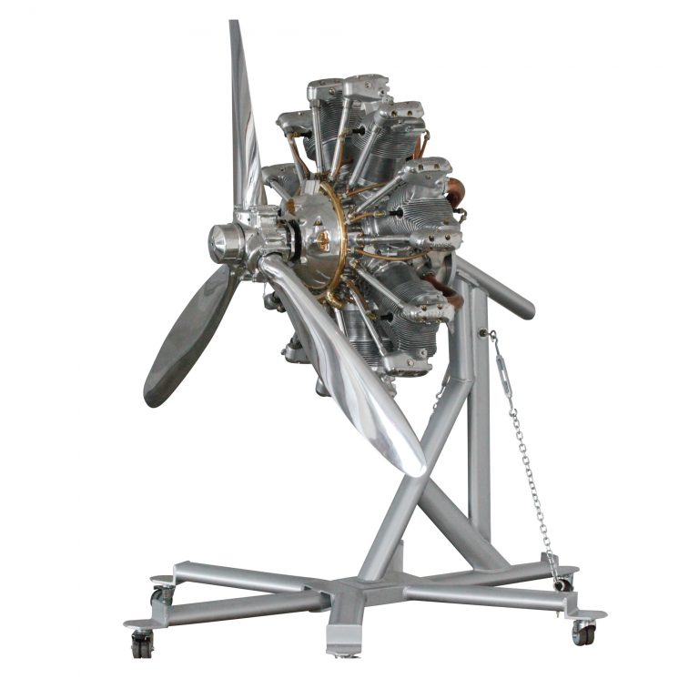 Jacobs 7 Cylinder Radial Engine – House of Whitley