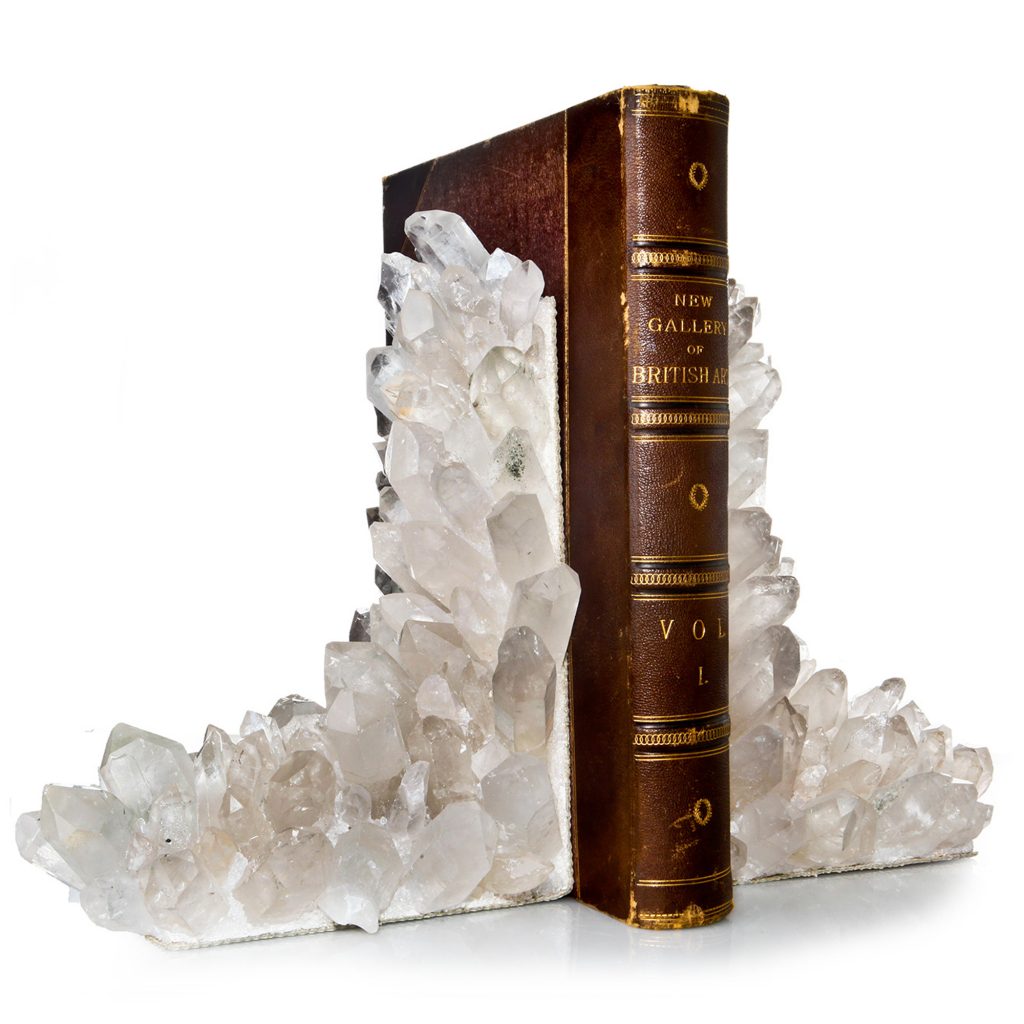 Kathryn McCoy Bookends Clear Quartz Large – House of Whitley