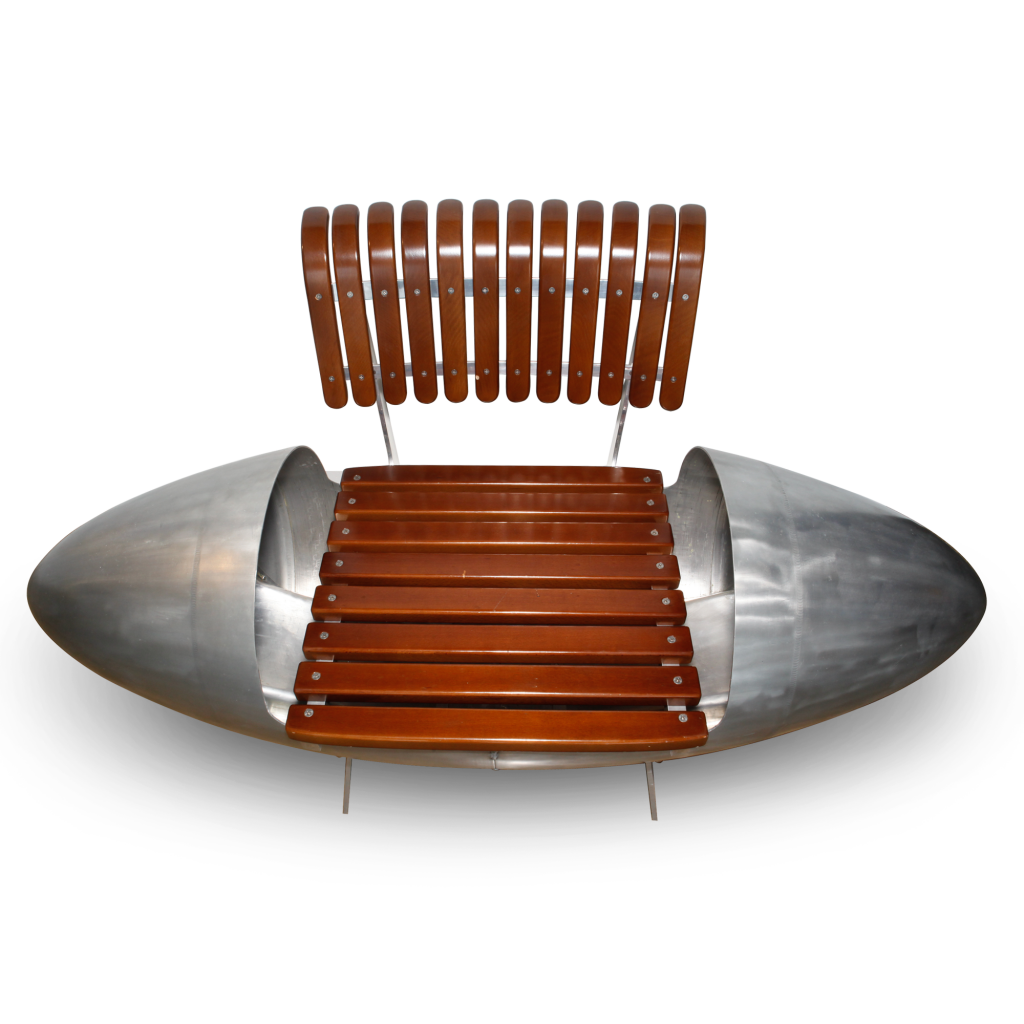 Aviation Design T-33 Jet Fighter Tip Tanks Easy Chair – House of Whitley