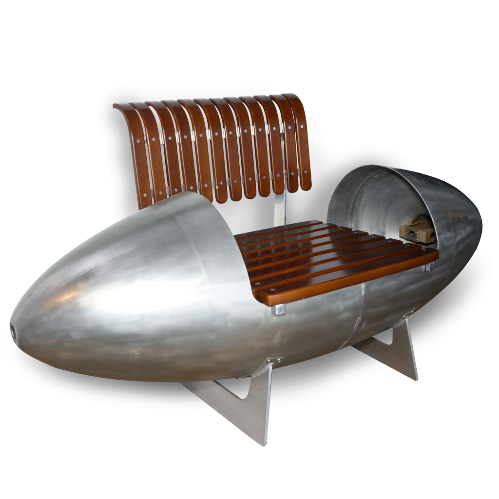 Aviation Design T-33 Jet Fighter Tip Tanks Easy Chair – House of Whitley