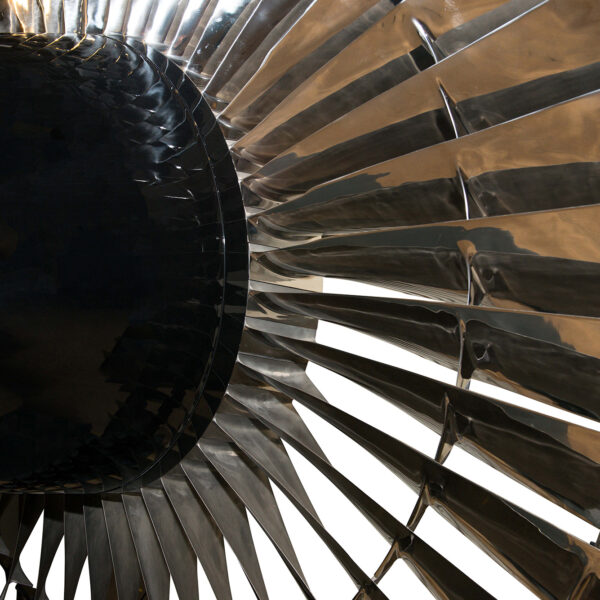 Boeing 747 Turbine Jet Engine Blade Sculpture – House of Whitley