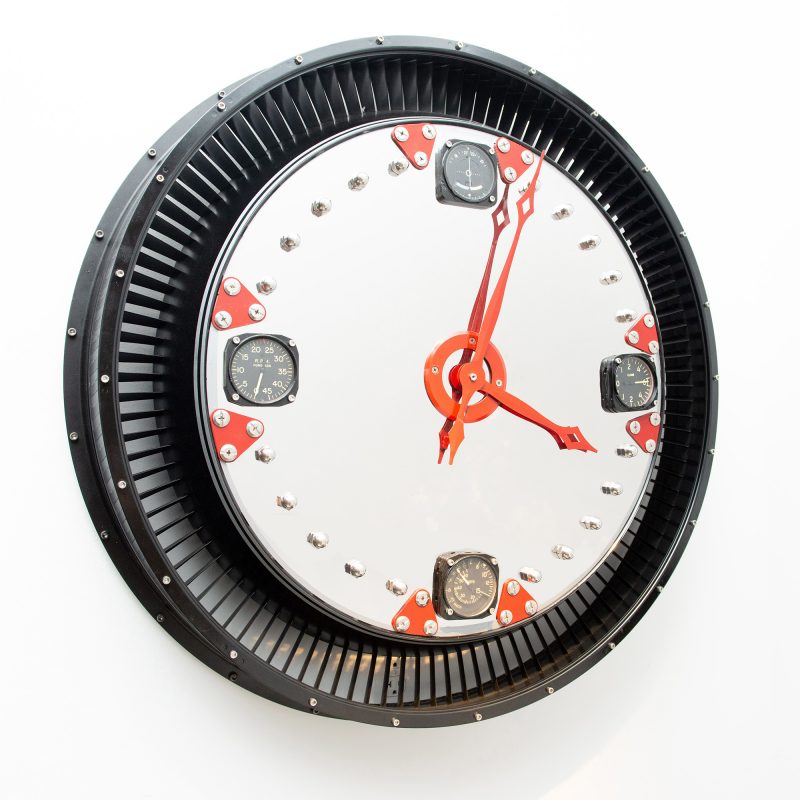 737 Jet Turbine Wall Clock – House of Whitley